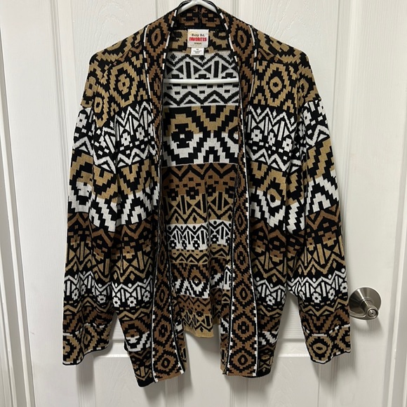 Ruby Rd. | Sweaters | Cardigan Aztec Print | Poshmark